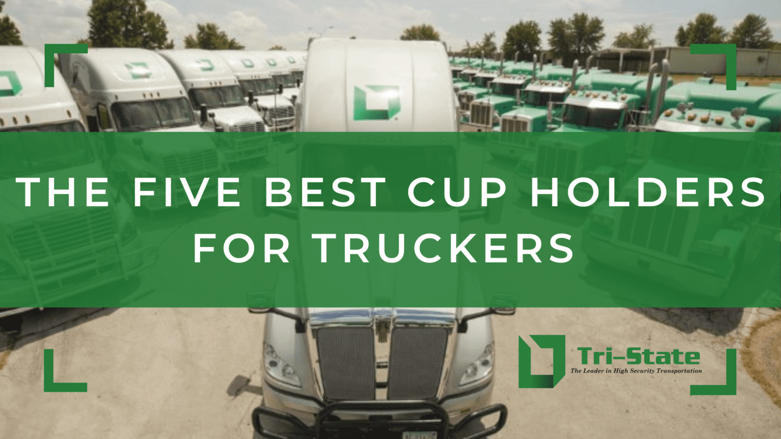 The Five Best Cup Holders for Truckers - Tri-State Motor Transit, CO